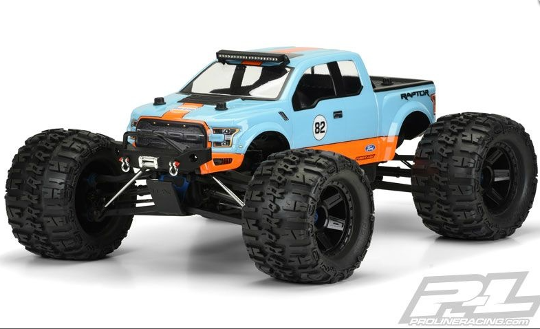 Modellbau Albl - ProLine 2017 Ford F-150 Raptor Karo (klar)TRX Revo3.3 ...