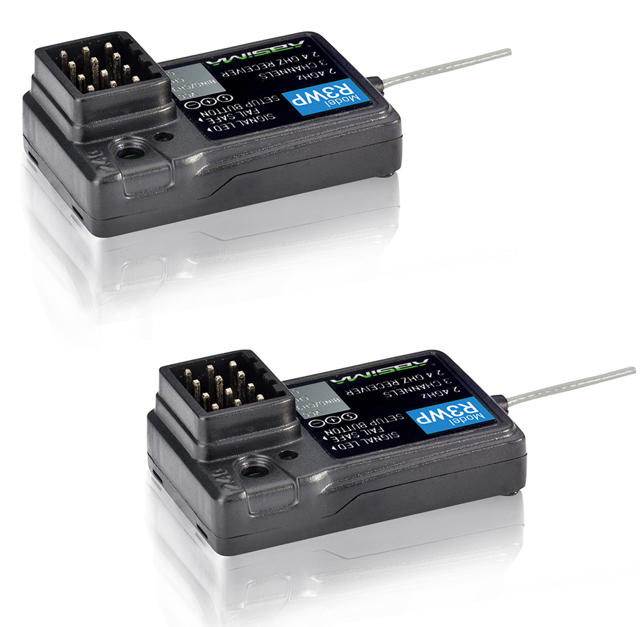 Modellbau Albl - 3-Kanal Fernsteuerung "CR3P" 2.4GHz inkl. 2 Empfänger