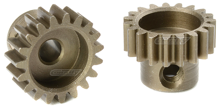 Modellbau Albl - Team Corally - M0.6 Pinion - 19 Teeth - Shaft Dia. 3.17mm