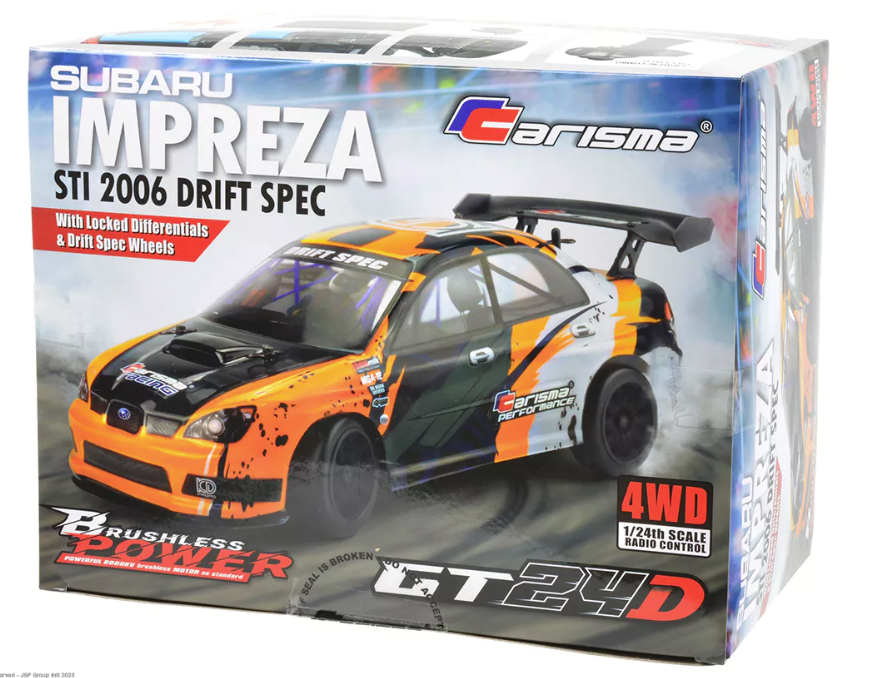 Modellbau Albl - Carisma Racing - GT24 Subaru STI 2006 Drift Spec - 4WD ...